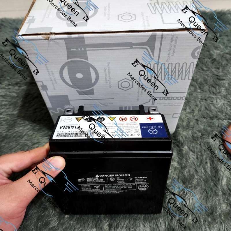 Promo Aki Aux Battery Aki Stater Mercedes Benz W211 W212 W221 W166 ...