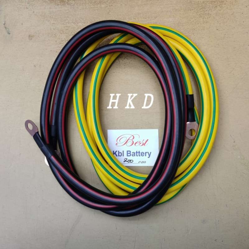 Promo Kabel Battery Aki / Accu Mobil 35 Mm - 24v - 200 Cm Best Diskon ...