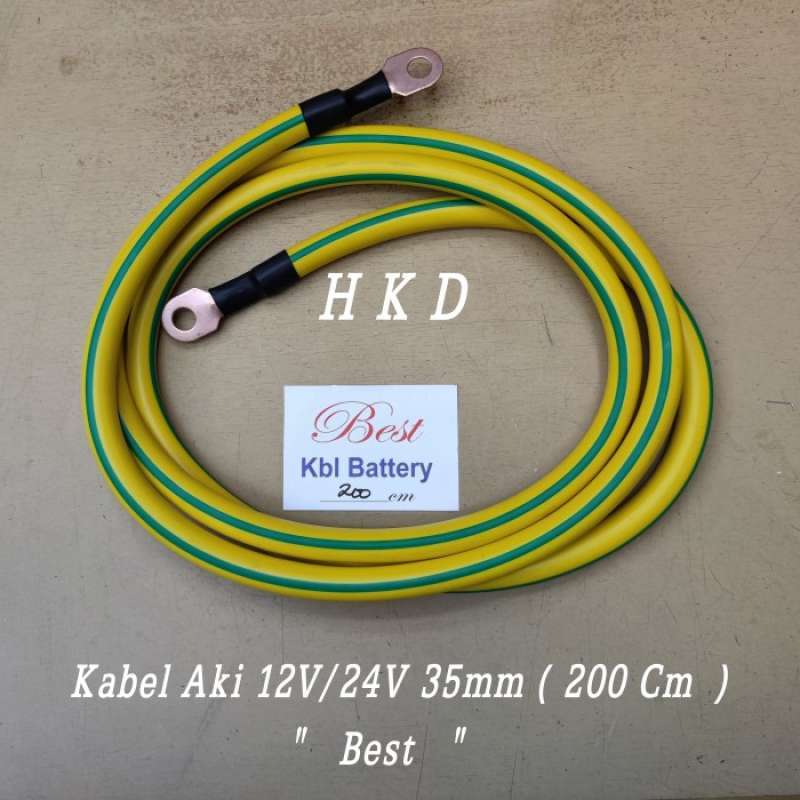 Promo Kabel Battery Aki / Accu Mobil 35 Mm - 24v - 200 Cm Best Diskon ...