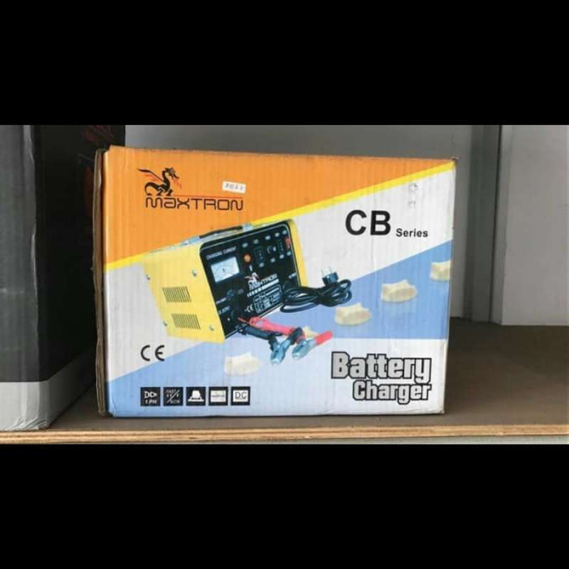 Promo Charger Aki Trafo 20a 12v/24v Battery Charger Cb-20 Maxtron Bagus ...