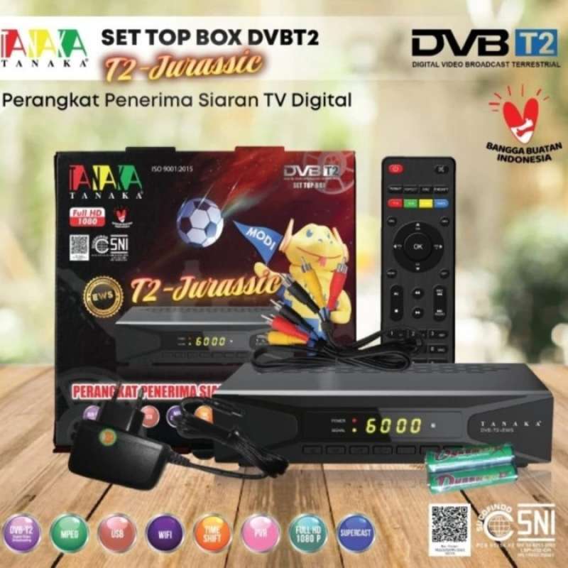 Jual Set Top Box Tv Digital T2 Tanaka - Jurassic Di Seller Noelle - Cengkareng Timur, Kota ...