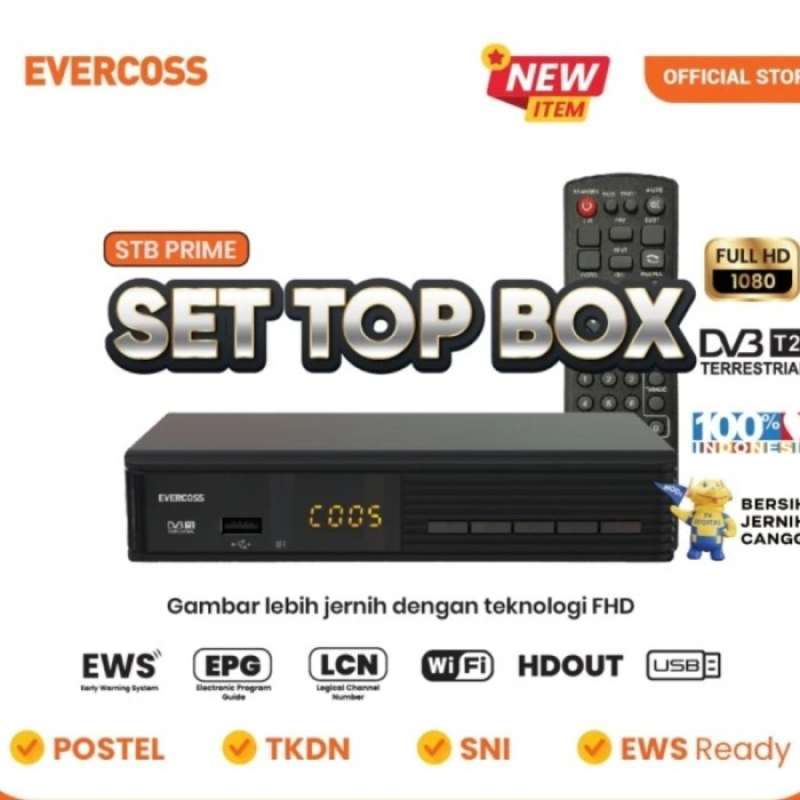 Jual Set Top Box Digital Dvb-t2 Evercoss Prime Di Seller Noelle - Cengkareng Timur, Kota Jakarta ...