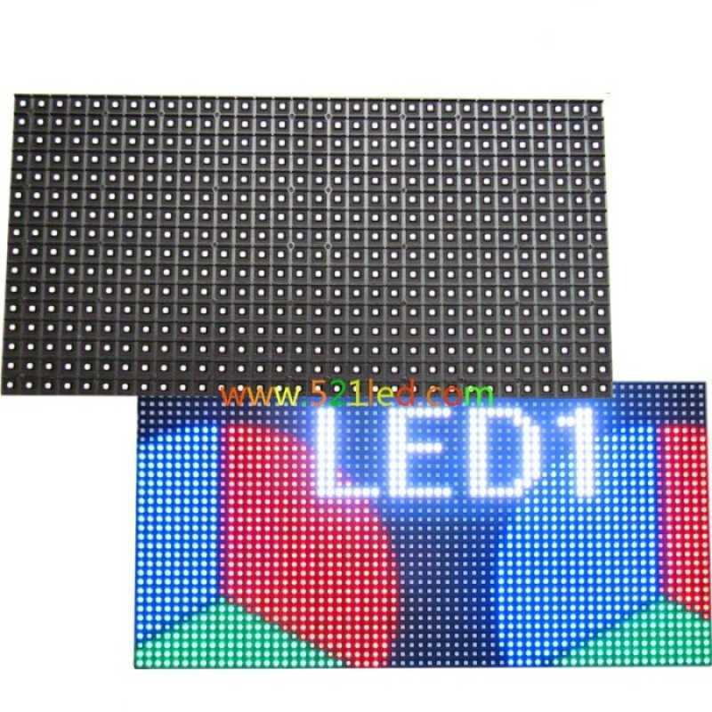 Promo P10 Smd Rgb Full Color Colour Outdoor Panel Module Modul Running ...