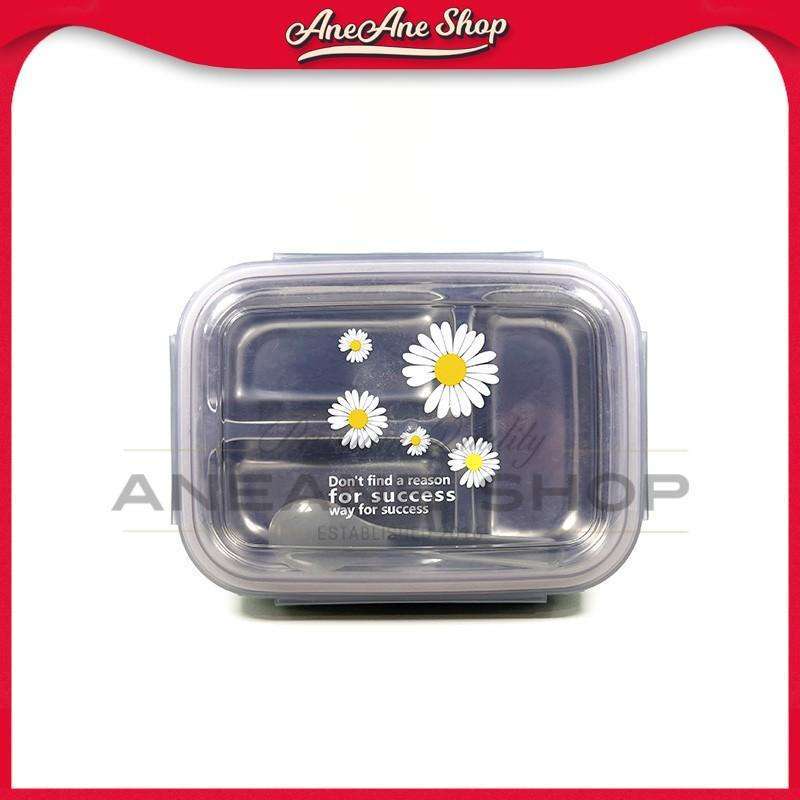 Jual Kolin Tempat Makan 3 Sekat Stainles Tahan Panas&anti Tumpah Bunga ...