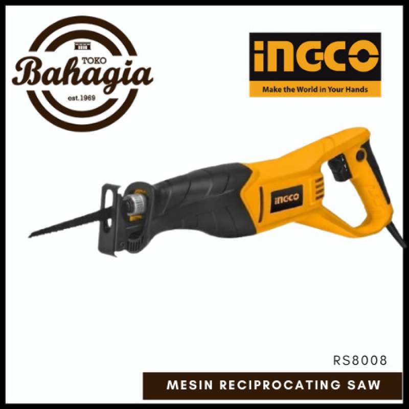 Promo Mesin Gergaji Potong Kayu Pipa Besi Reciprocating Saw Ingco ...