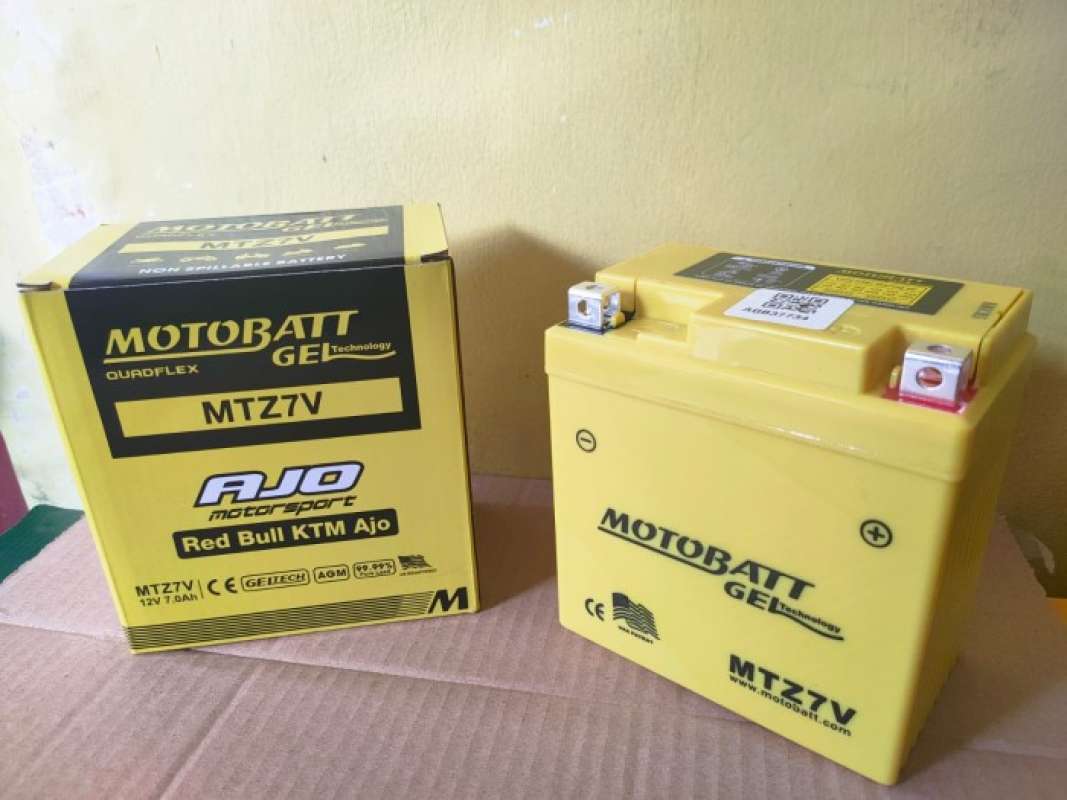 Promo Aki Motor Vespa Lx 125, Nmax, Primavera,, Liberty Mtz7v Motobatt ...