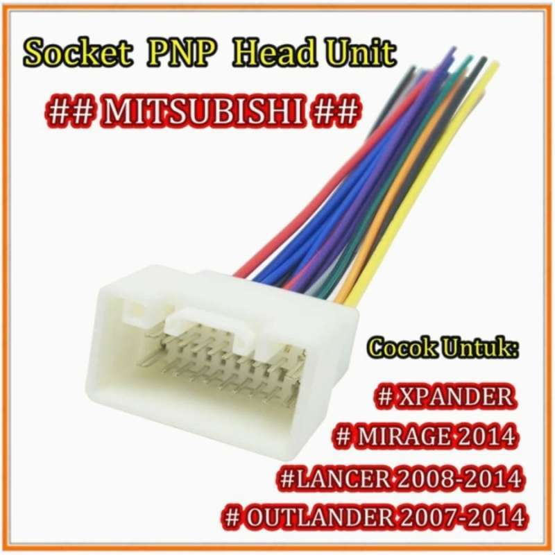 Jual Soket / Socket Audio Tape Headunit Mitsubishi Di Seller Quantum ...