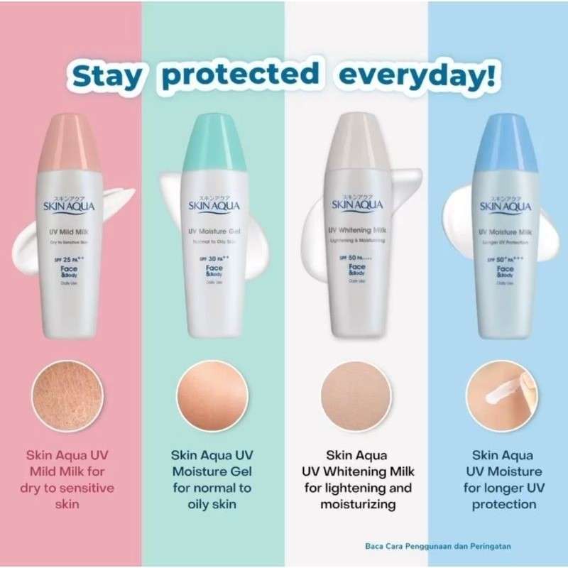 Jual Skin Aqua Uv Sunscreen - Whitening Milk Di Seller Leeviabeauty - Tegal Sari Iii, Kota Medan ...