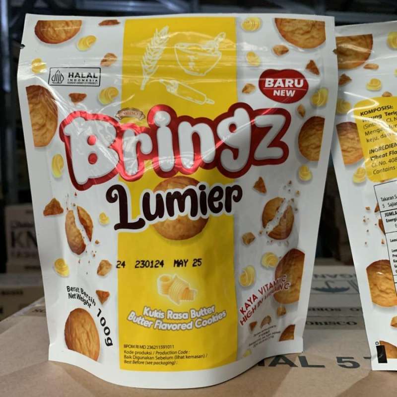 Jual Bringz Lumier Butter Cookies Kemasan Pouch. Di Seller Iskandarbfp ...