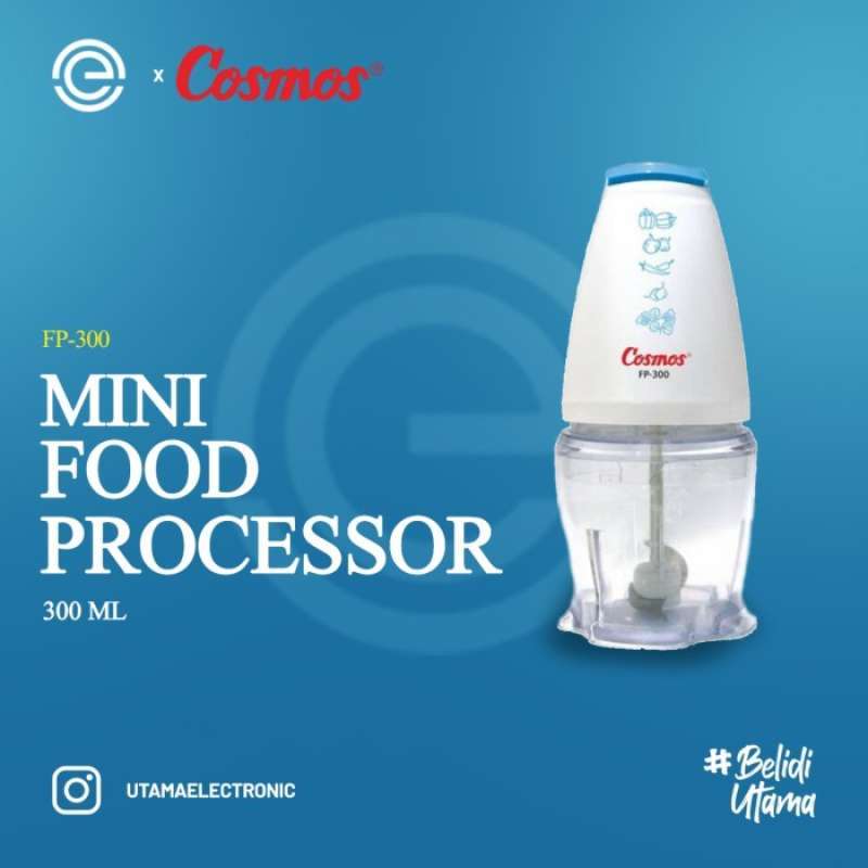 Jual Cosmos Mini Food Processor 300ml Fp-300 Di Seller Noelle ...