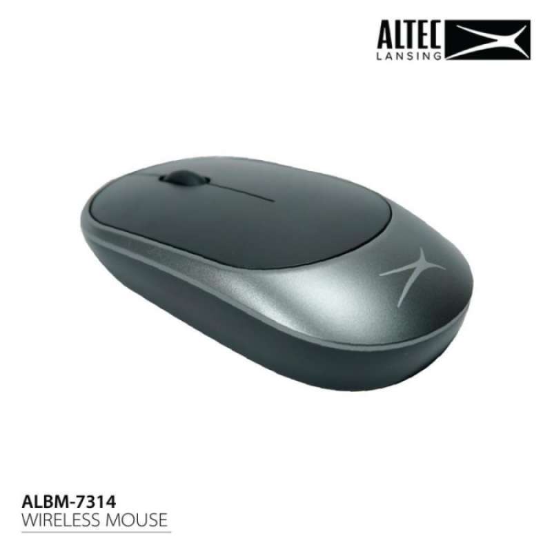 Promo Altec Lansing Albm7314 Mouse Wireless Albm 7314 Silent Klik ...