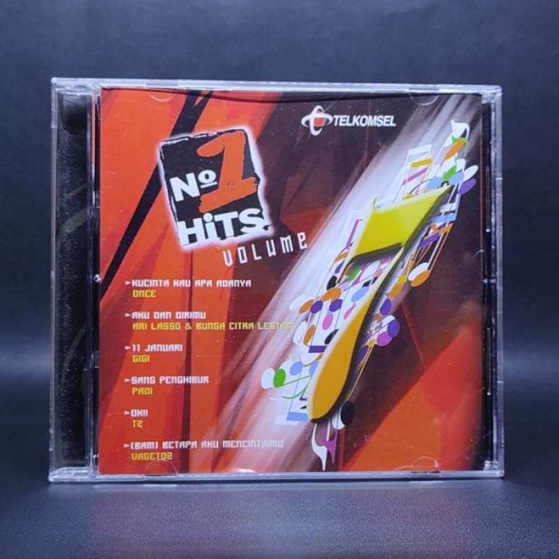 Promo Cd No 1 Hits Volume 7 Once Padi Glenn Fredly J-rock Gigi Diskon ...