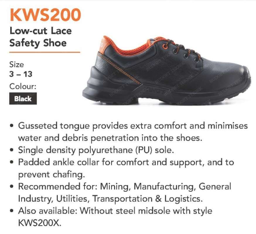 Promo Sepatu Safety King Kings King's Kws 200 X By Honeywell Diskon 50% ...