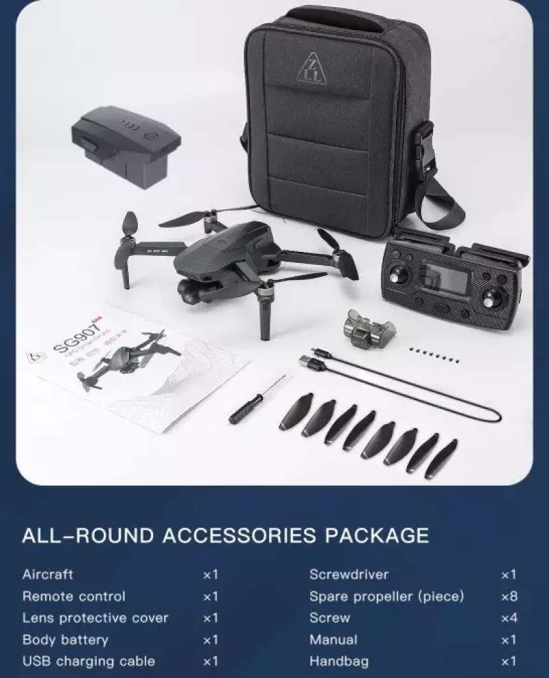 Jual Sg907 Max Gps 5g 3 Axis Eis Gimbal 4k Camera Brushless Drone V F11 ...