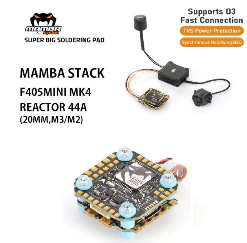Jual Diatone Mamba Mk4 F405mini Reactor 44a Mini Flight Control Stack ...