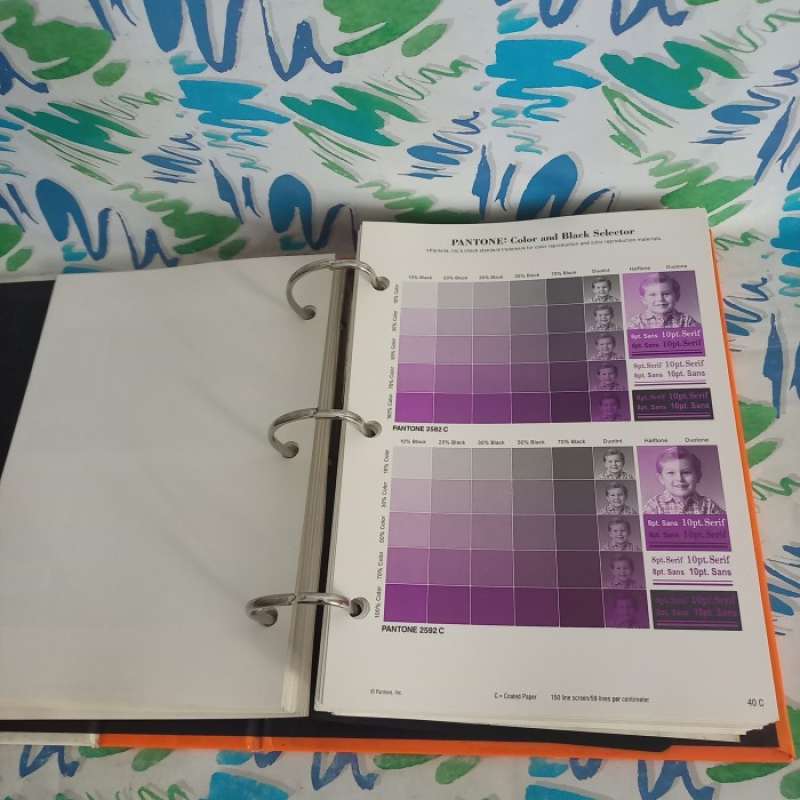 Jual Original Buku Pantone Color And Black Selector 1000 Volume 6â cekâ ...