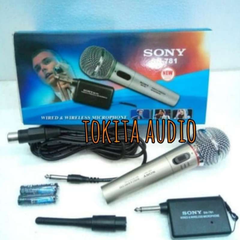 Promo Mic Kabel Wireless Sn 781 Sn781 2 In 1 Dual Fungsi Diskon 23% Di ...