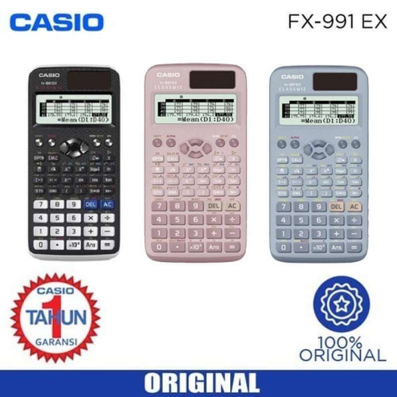 Promo Kalkulator Ilmiah Fx-991ex Calculator Scientific 991 Ex Diskon 23 ...