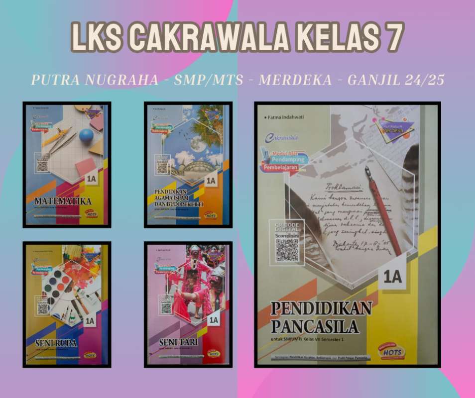 Jual Buku Lks Putra Nugraha Cakrawala Zamrud Talentha Smp/mts Kelas 7 Merdeka Ganjil 2024/2025 ...