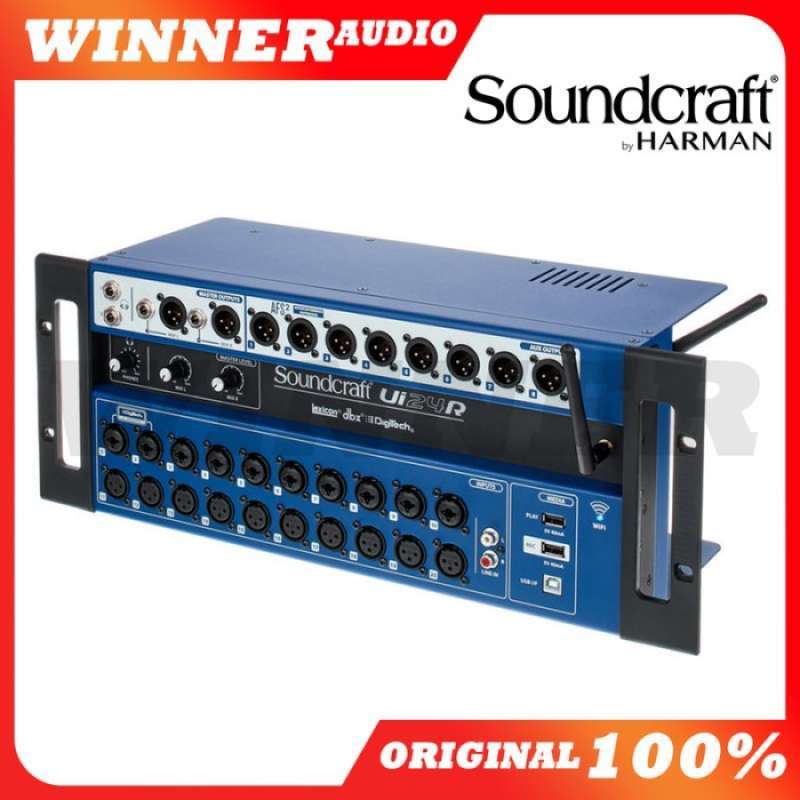 Promo Mixer Audio Soundcraft Ui24r Ui 24 Digital Diskon 23% Di Seller ...