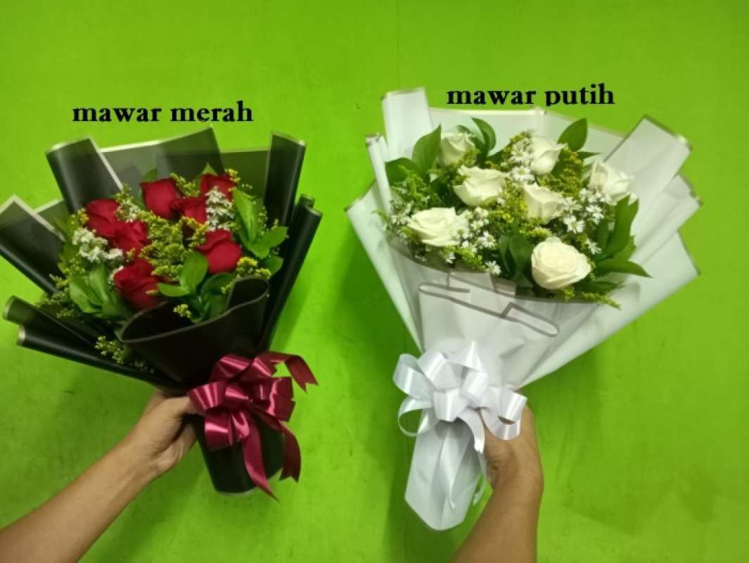 Promo Buket Anniversary - Buket Ulang Tahun - Buket Mawar Segar Diskon 23% Di Seller Walima ...
