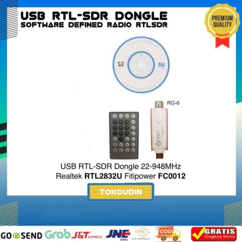 Promo 100% Produk Ori Usb Rtl-sdr Dongle Software Defined Radio ...
