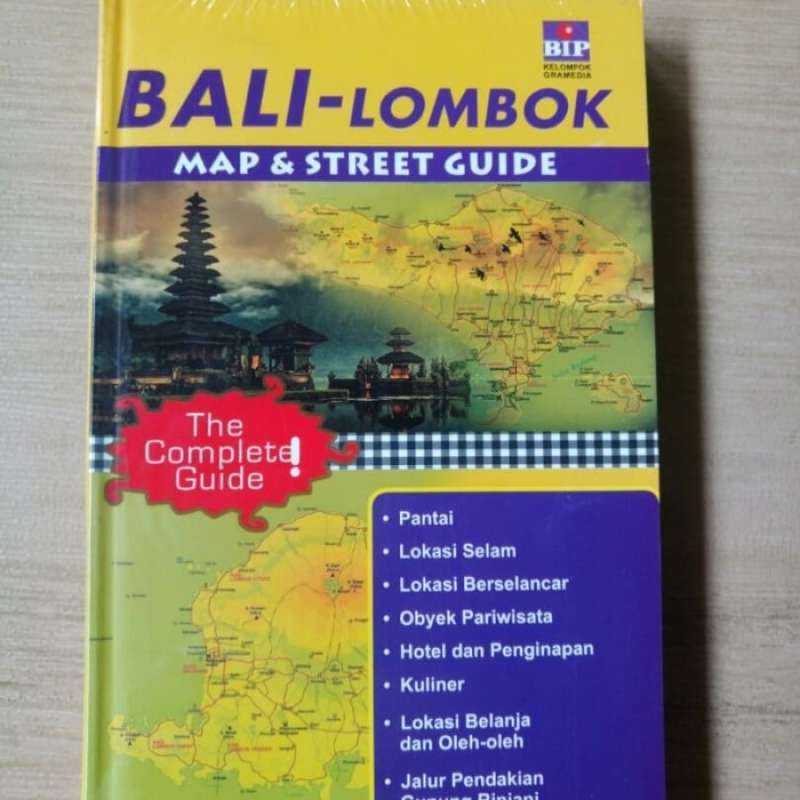 Jual Bali Lombok Map & Street Guide Di Seller Noelle - Cengkareng Timur ...