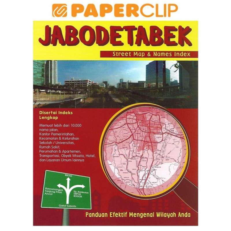 Jual Jabodetabek Street Map & Index Di Seller Noelle - Cengkareng Timur ...