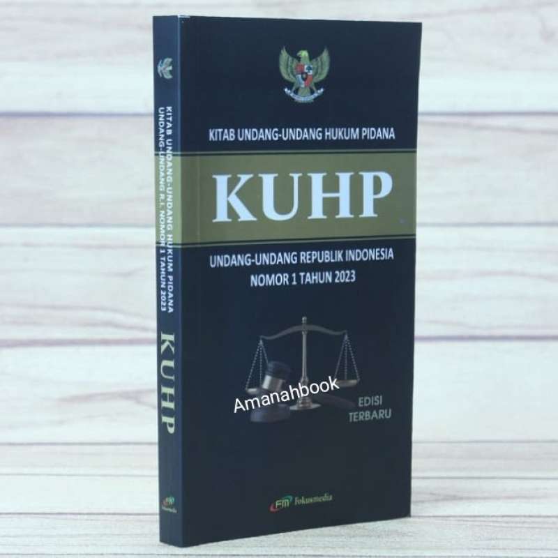 Jual Undang Undang Ri Nomor 1 Tahun 2023 Kuhp Edisi Baru Di Seller Rumix - Cengkareng Timur ...