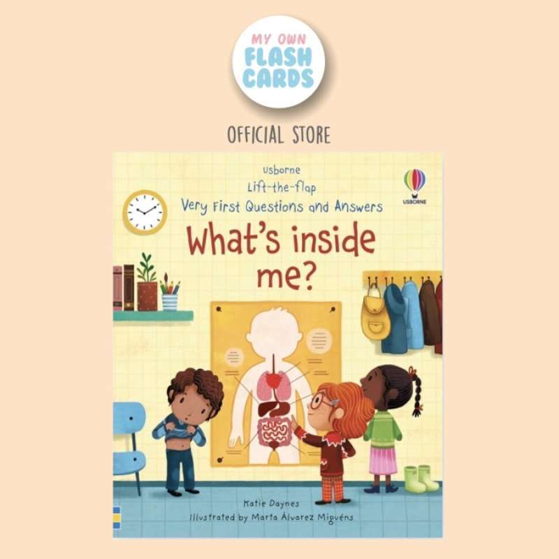 Jual Usborne What's Inside Me ? Lift The Flap Very First Questions ... Jual Usborne What's Inside Me ? Lift The Flap Very First Questions ...
