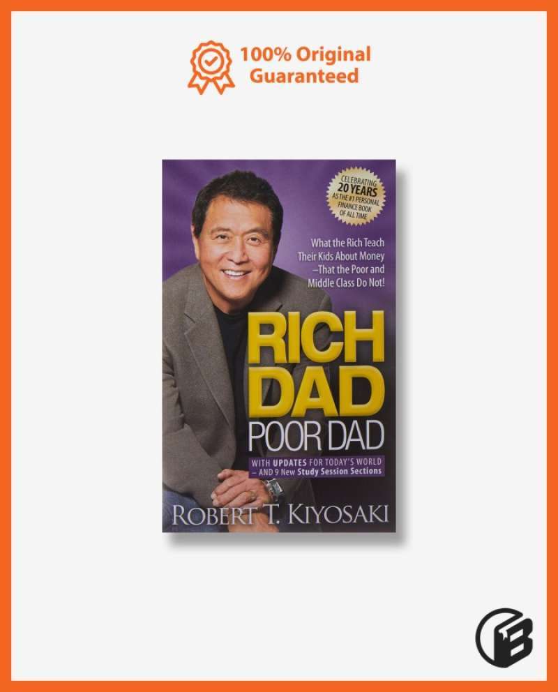 Jual Buku Import Rich Dad Poor Dad By Robert Kiyosaki Original