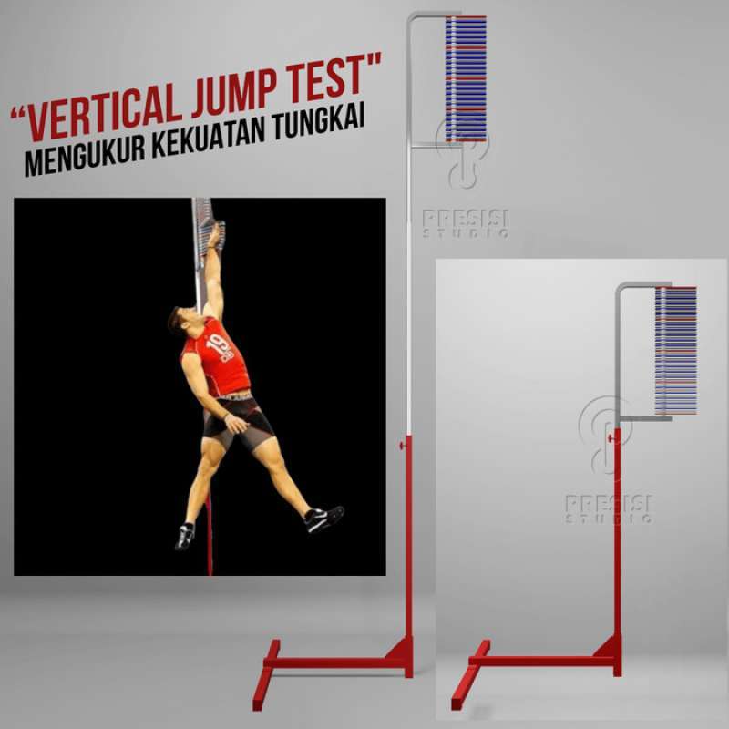 Jual Vertical Jump Test Alat Tes Kekuatan Tungkai Bawah Adjust Anak ...