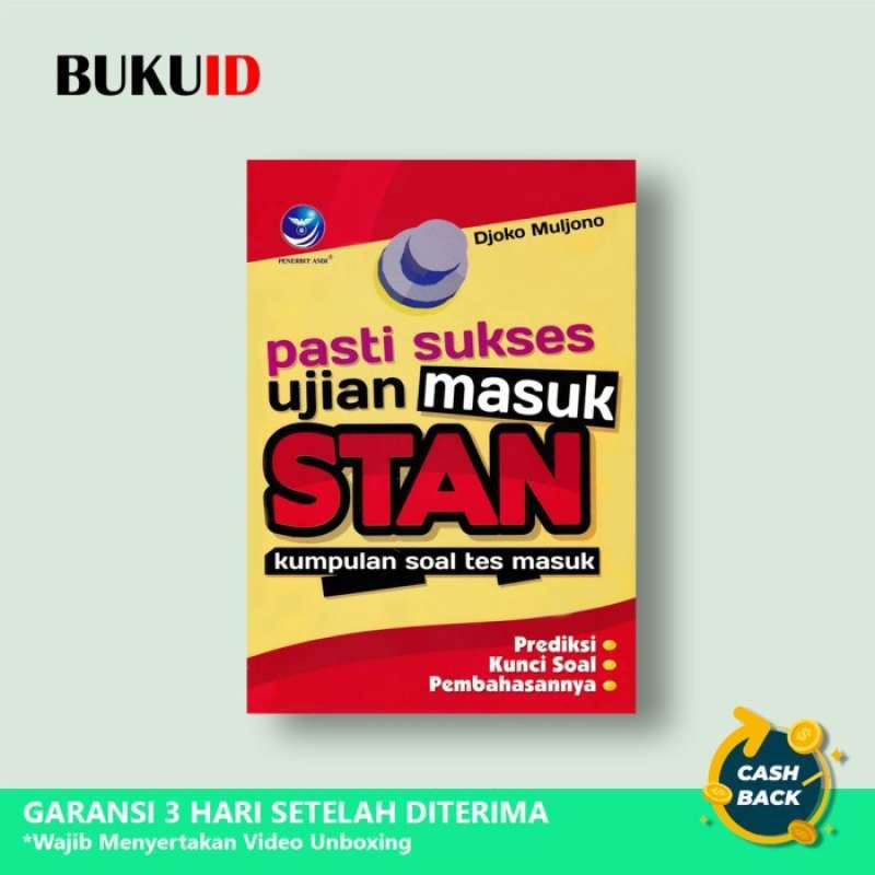 Jual Buku Pasti Sukses Ujian Masuk Stan : Kumpulan Soal Tes Masuk Di ... Jual Buku Pasti Sukses Ujian Masuk Stan : Kumpulan Soal Tes Masuk Di ...