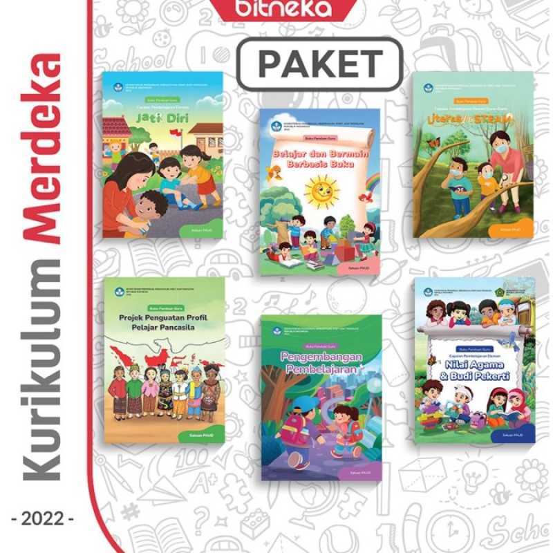 Jual Paket Buku Panduan Guru Satuan Paud Kurikulum Merdeka 6 Judul - Kurmer Di Seller Noelle ...