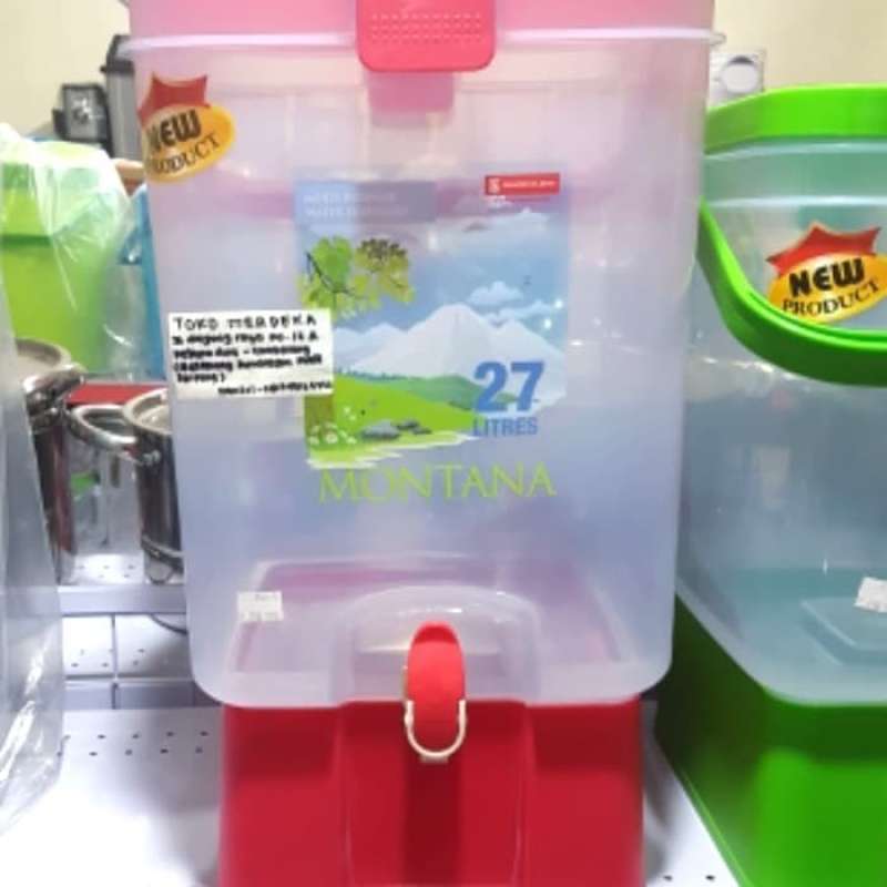 Promo Water Dispenser / Tempat Minuman Montana 27 L/ Mirip Arizona Lion ...