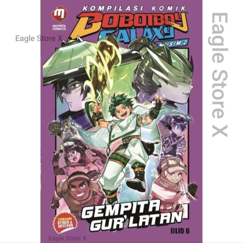 Jual Kompilasi Komik Boboiboy Galaxy Musim 2: Jilid 6 - Gempita Gur'latan Di Seller Sangninja ...