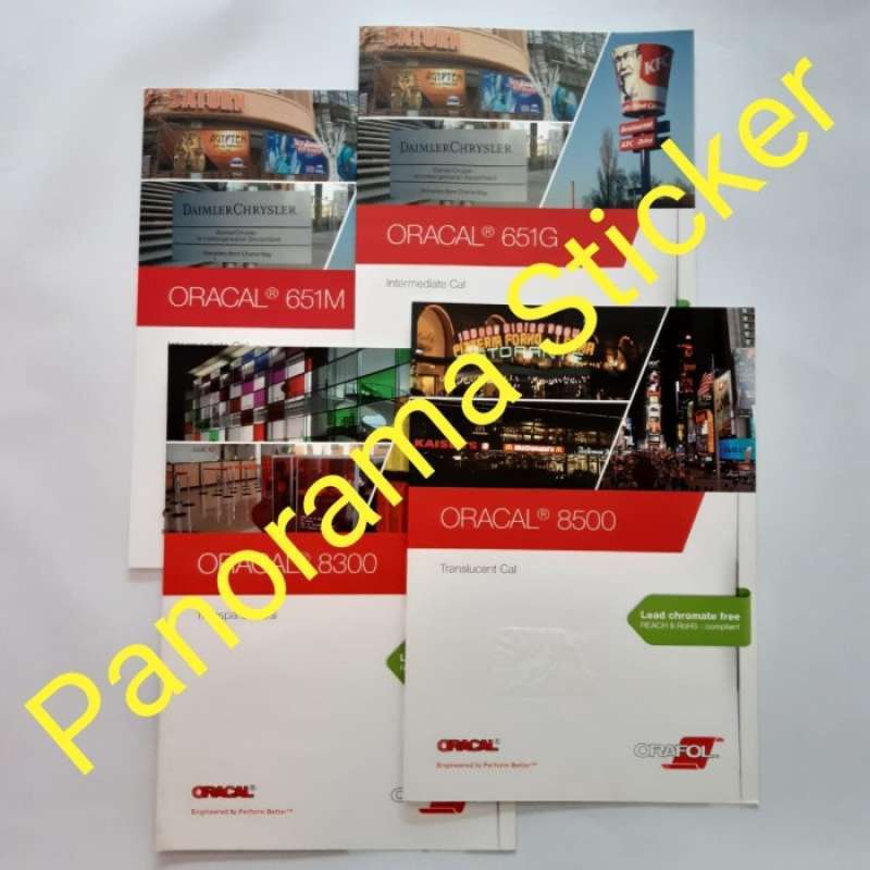 Jual Katalog Sticker Oracal Di Seller Sangninja - Cengkareng Timur ...