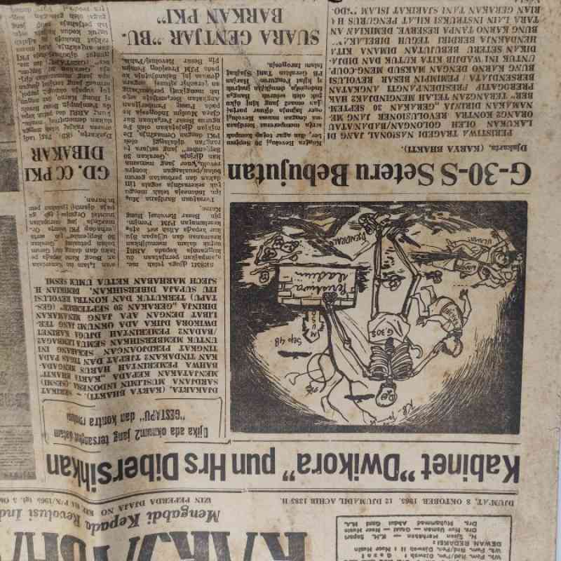 Jual Koran Lama Karyabhakti Tahun 1965 Dokumen Kuno Jadul Pki Rare Item ...