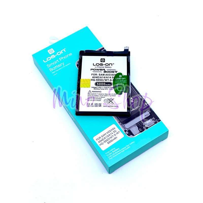 Jual Baterai Log On Samsung A03 - A04 - A04e - A14 - A14 5g Hq-50sd Wt ...