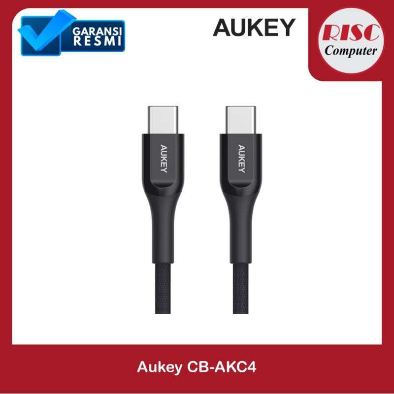 Jual Aukey Cb-akc4 Cable Usb-c To Usb-c 2m Kevlar Material Di Seller ...