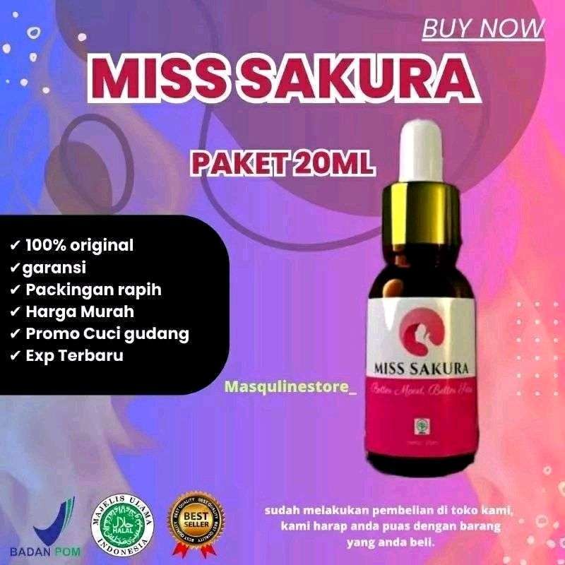 Promo Miss Sakura Perangsang_obat Tidur Insomnia_bius_wanita_pria Diskon 8% Di Seller Toko ...