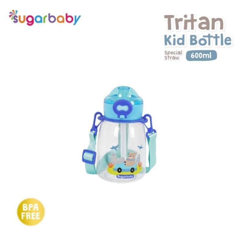 Jual Sugar Baby Tritan Kid Bottle Special Straw 600 Ml / Botol Minum ...