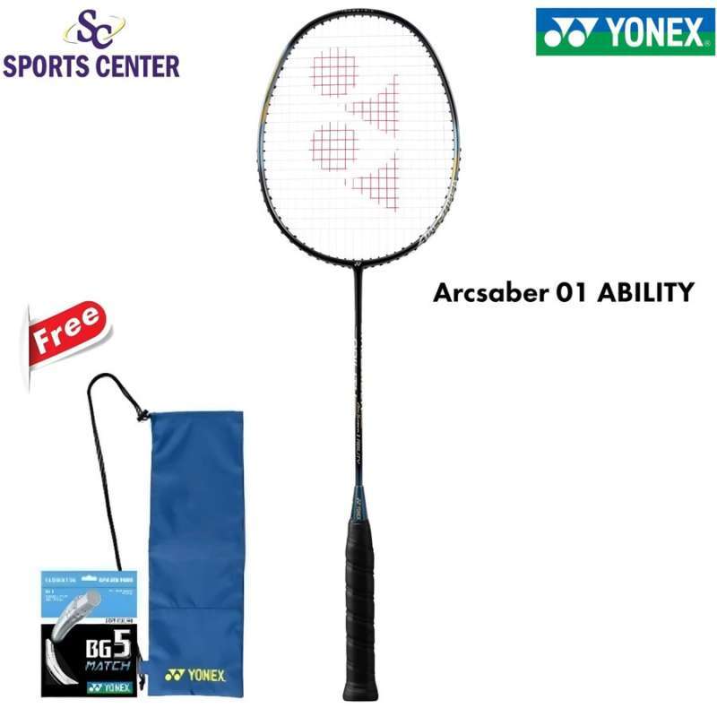 Promo New Raket Badminton Yonex Arcsaber 1 / 01 Ability Diskon 10% Di ...