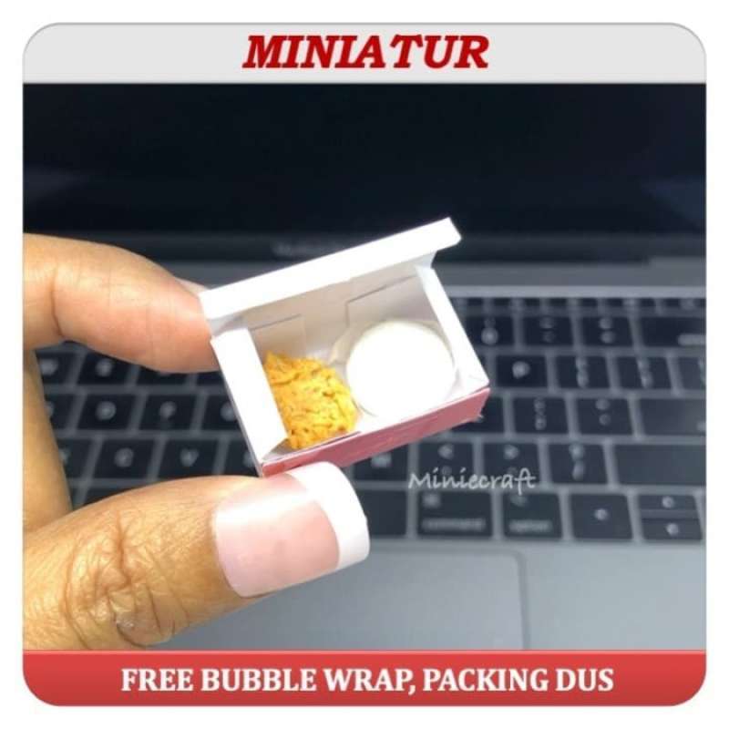 Jual Magnet Tempelan Kulkas Miniatur Box Mcd, Kfc Plus Ayam / Burger Di ...