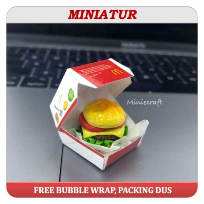 Jual Magnet Tempelan Kulkas Miniatur Box Mcd, Kfc Plus Ayam / Burger Di ...