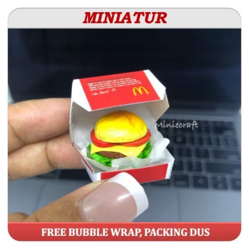 Jual Magnet Tempelan Kulkas Miniatur Box Mcd, Kfc Plus Ayam / Burger Di ...