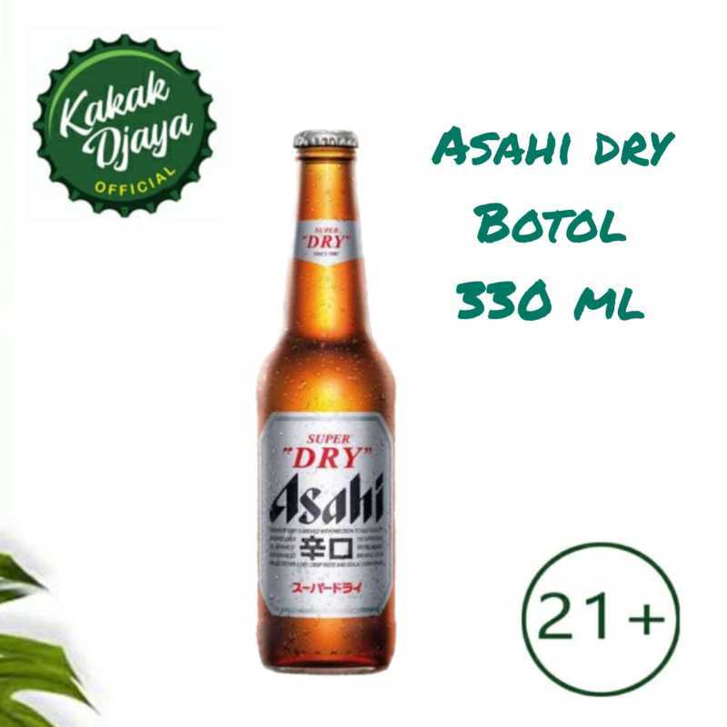 Jual Asahi Beer Bir Jepang Import Beer Asahi Botol 330ml Asahi Bottle 330ml Di Seller Kakak ...