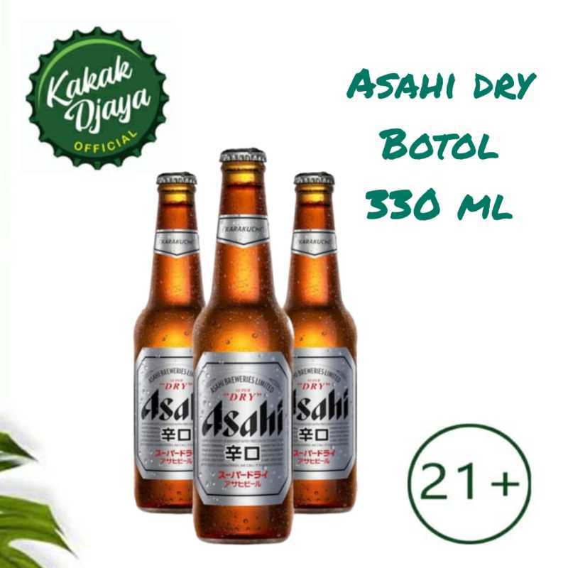 Jual Asahi Beer Bir Jepang Import Beer Asahi Botol 330ml Asahi Bottle ...