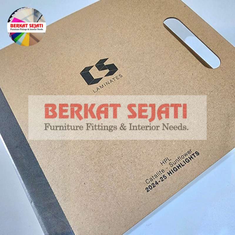 Jual Buku Katalog Sample Chip Hpl Cs Laminates Catalite / Sunflower ...