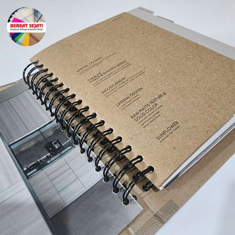 Jual Buku Katalog Sample Chip Hpl Cs Laminates Catalite / Sunflower ...